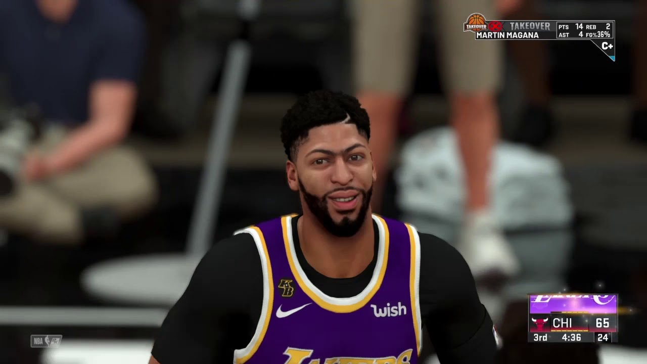 NBA My Player Lakers VS Bulls - YouTube