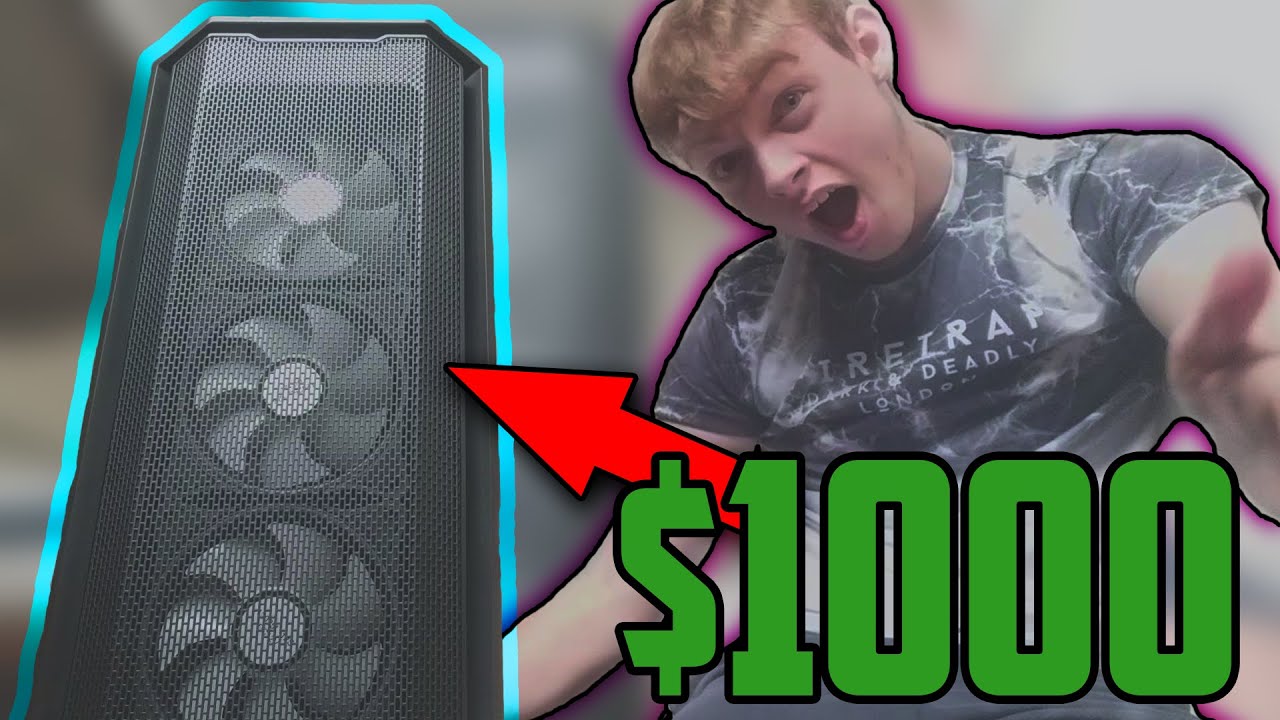UNBOXING MY *BRAND NEW* $1000 PC! (PC Specialist) - YouTube