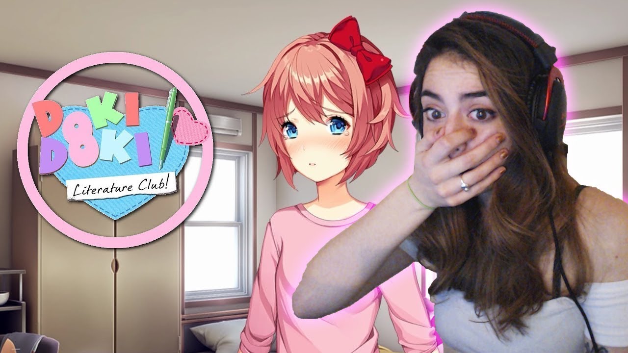 NO ONE SHOULD PLAY THIS GAME! - Doki Doki Literature Club Playthrough ...
