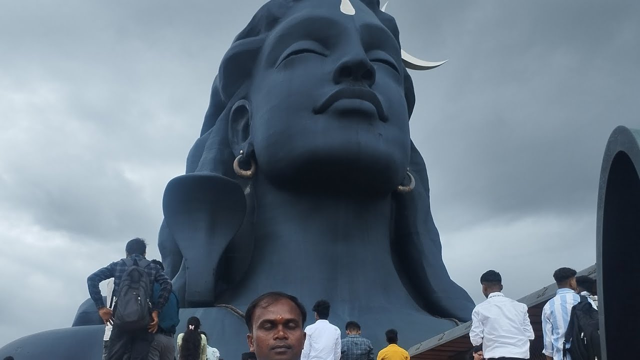 Adiyogi Mahadeva isha Temple chikwalapur - YouTube