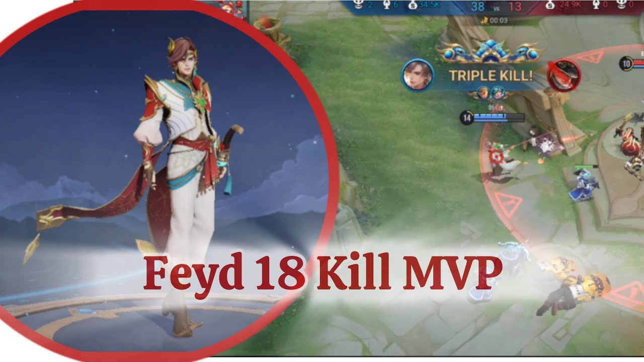 Feyd 18 Kill MVP - 5XX_GM #hok #honorofking #feyd #feydhok #5XX_GM #feydbuilds - YouTube