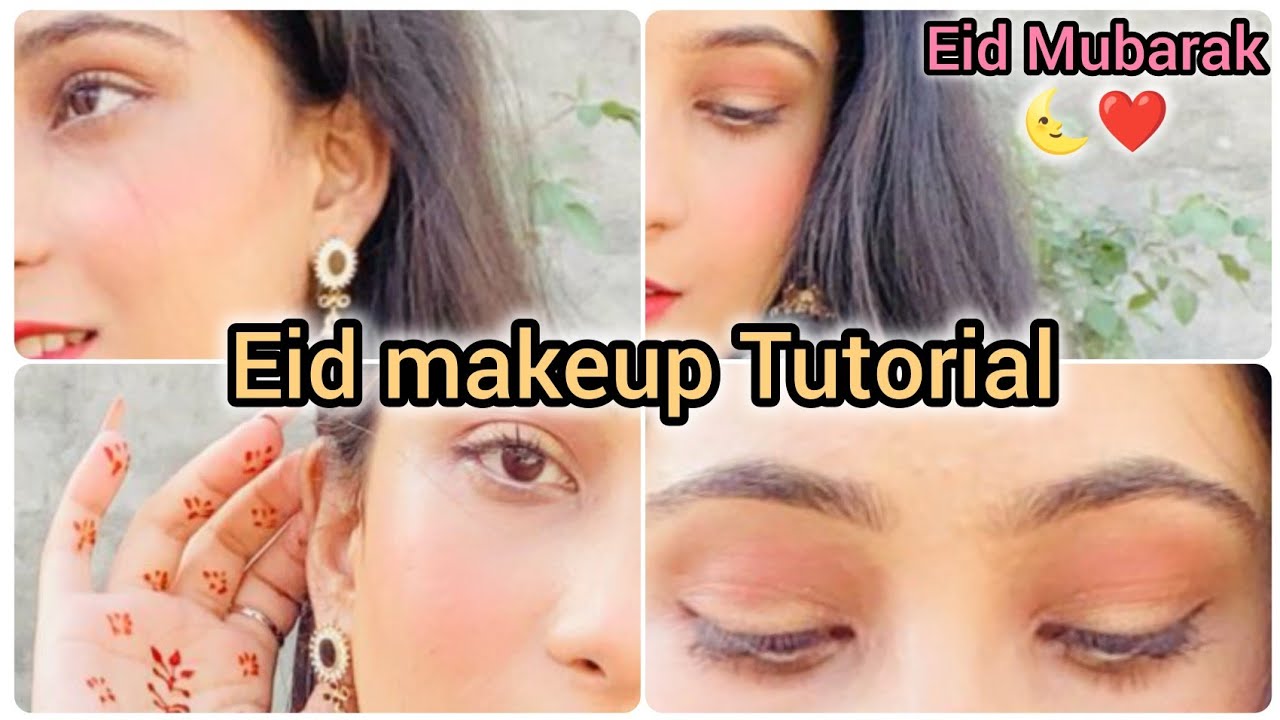GRWM for Eid || Eid makeup tutorial || Eid Mubarak🌜 || special vlog - YouTube