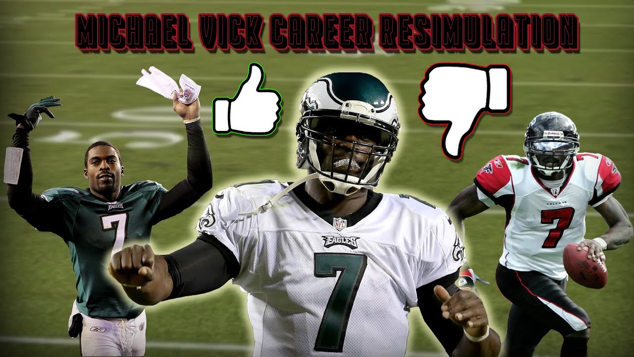 Michael Vick Career Resimulation l Madden NFL 23 - YouTube