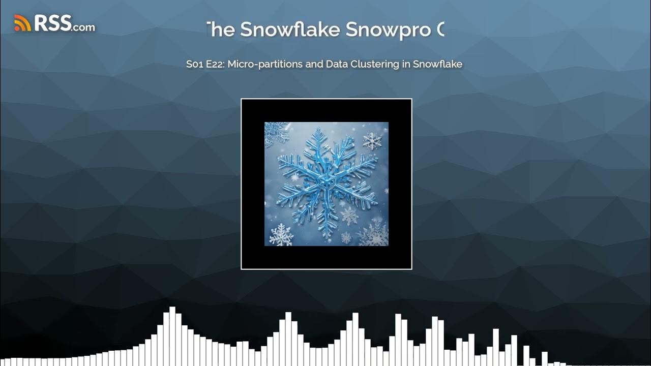 S01 E22: Micro-partitions and Data Clustering in Snowflake | Snowflake Snowpro Core ...
