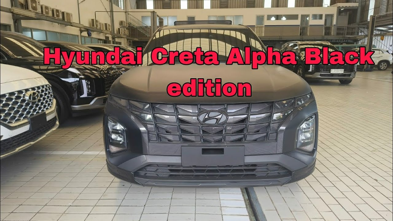 Hyundai Creta Alpha Black edition - YouTube
