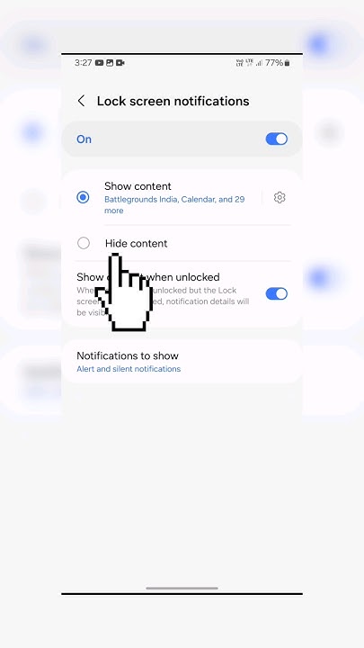 🔥🤔How To Hide Contents On Lock Screen Notifications | Notifications Contents Ko Kaise Hide Kare ...