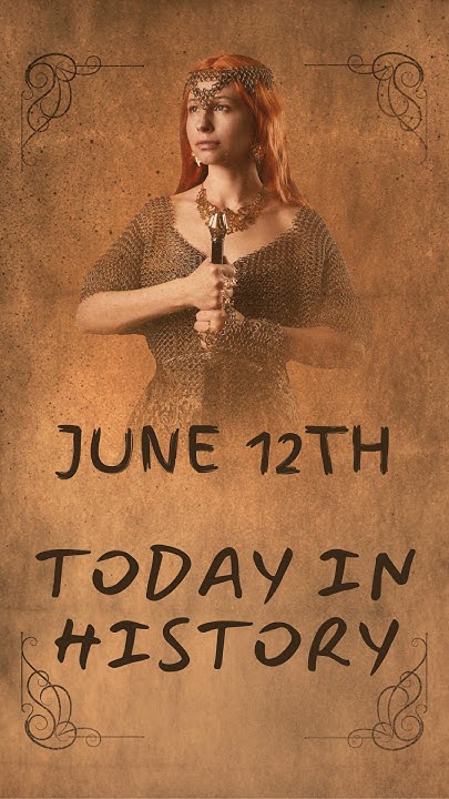 Today in History June 12th #historyminute #onthisday #historyevents # ...