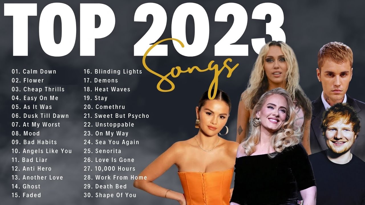 TOP AND POPULAR 2023 SONGS - MY FAVORITE POP SONGS - YouTube
