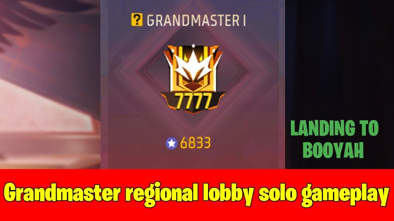 Br-rank grandmaster push season 37 || Solo grandmaster push 👍 || solo ...