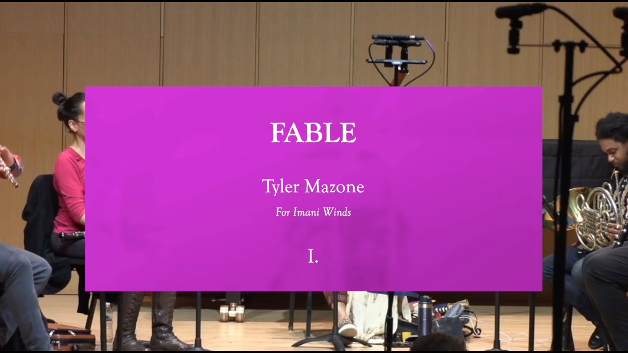 Fable (Woodwind Quintet) - YouTube