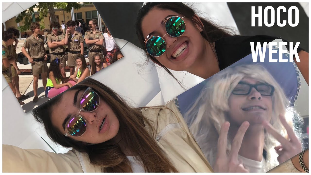 HOCO WEEK day 2 Suncoast High | Decades day - YouTube