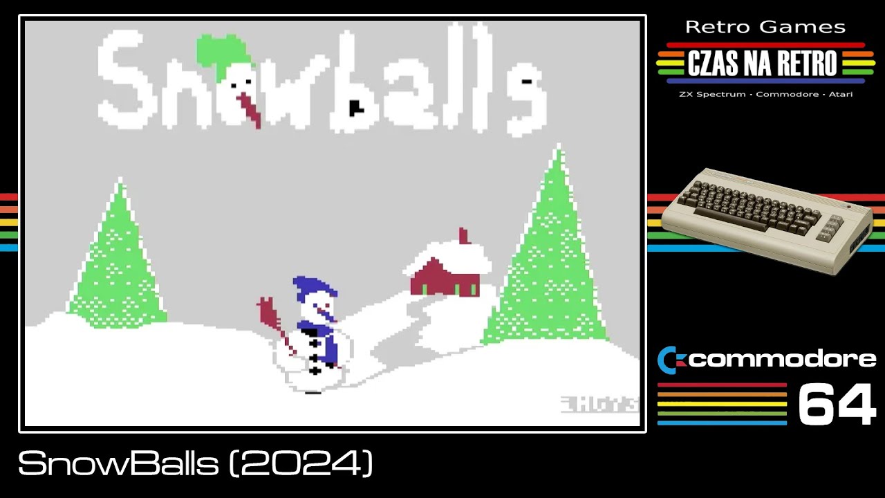 SnowBalls (2024) - Commodore 64 - YouTube