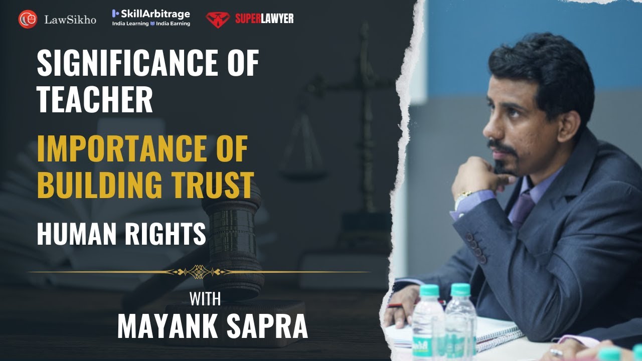 A Journey Through Law with Advocate Mayank Sapra | SuperLawyer - YouTube