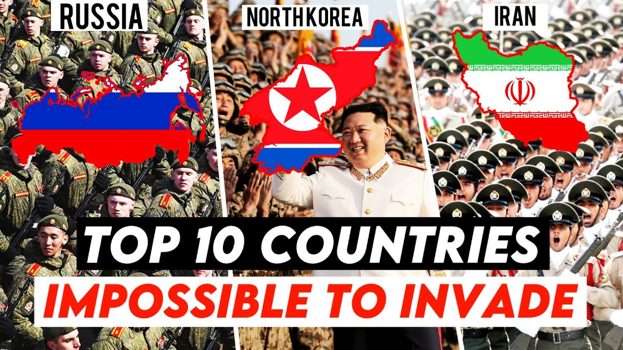10 Countries That Are Impossible To Invade - YouTube