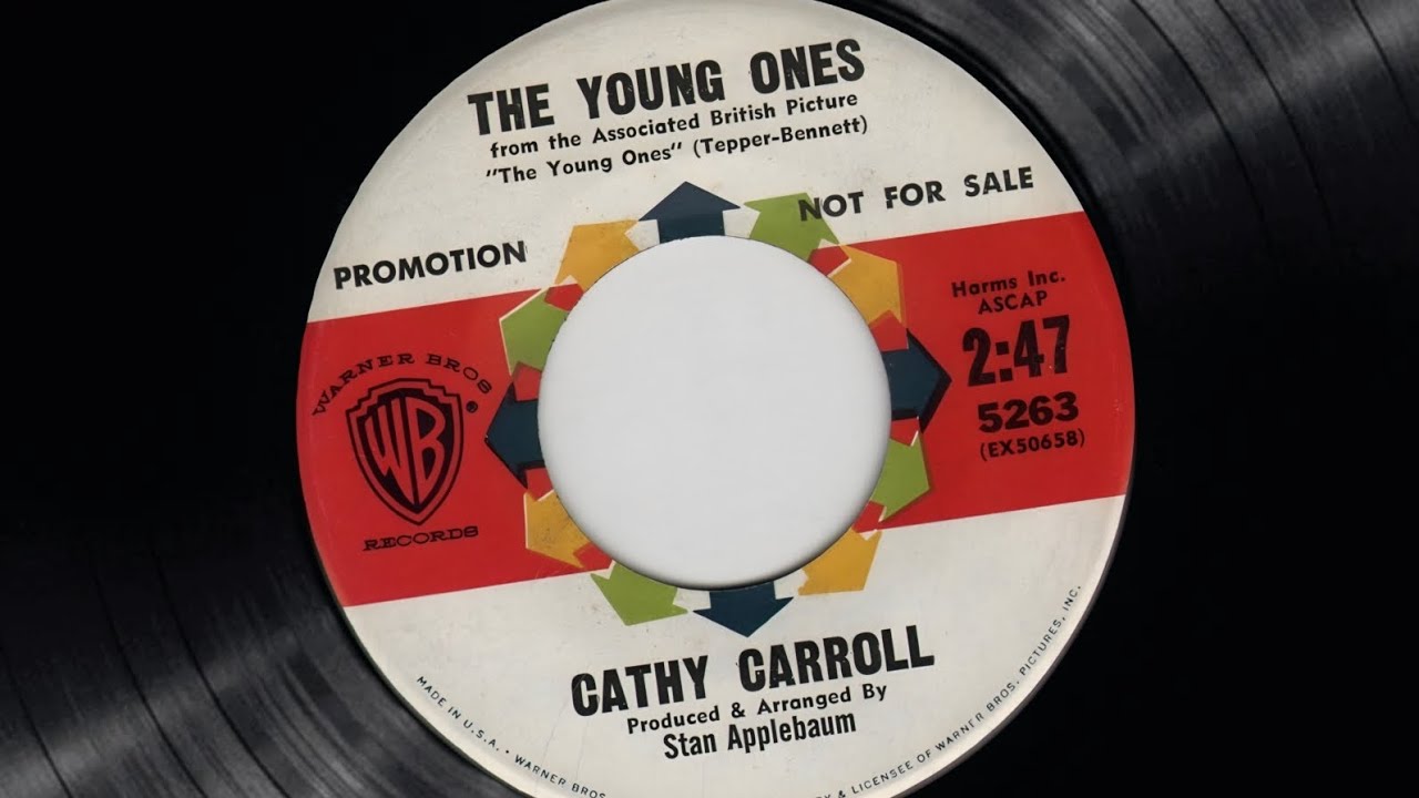 Cathy Carroll - The Young Ones (1962) - YouTube