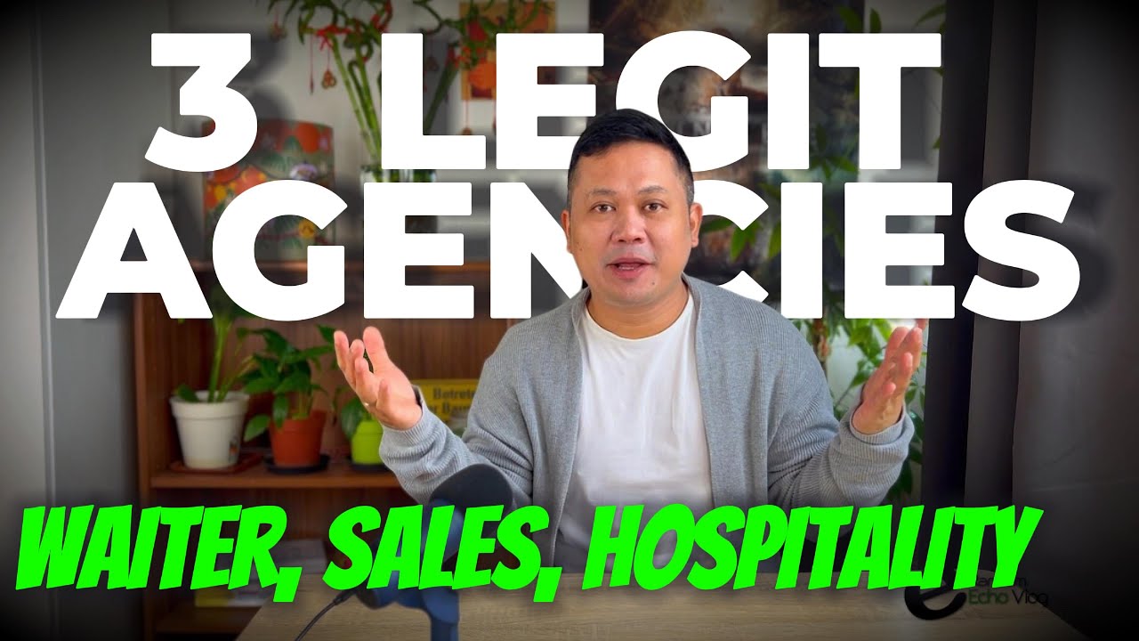 3 Legit Agencies Para Sa Waiter, Sales at Hospitality - YouTube