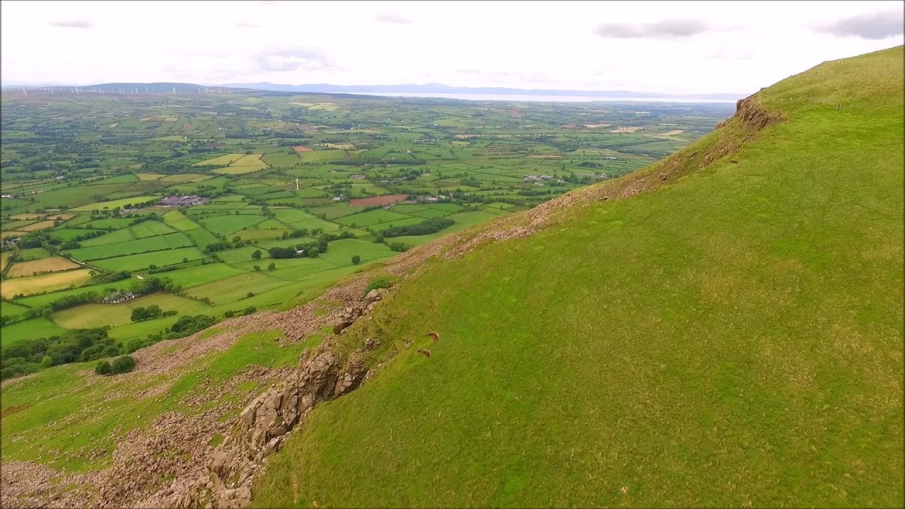 DJI Phantom 3 Advanced - Aerial Pass Of Benbradagh Summit - YouTube