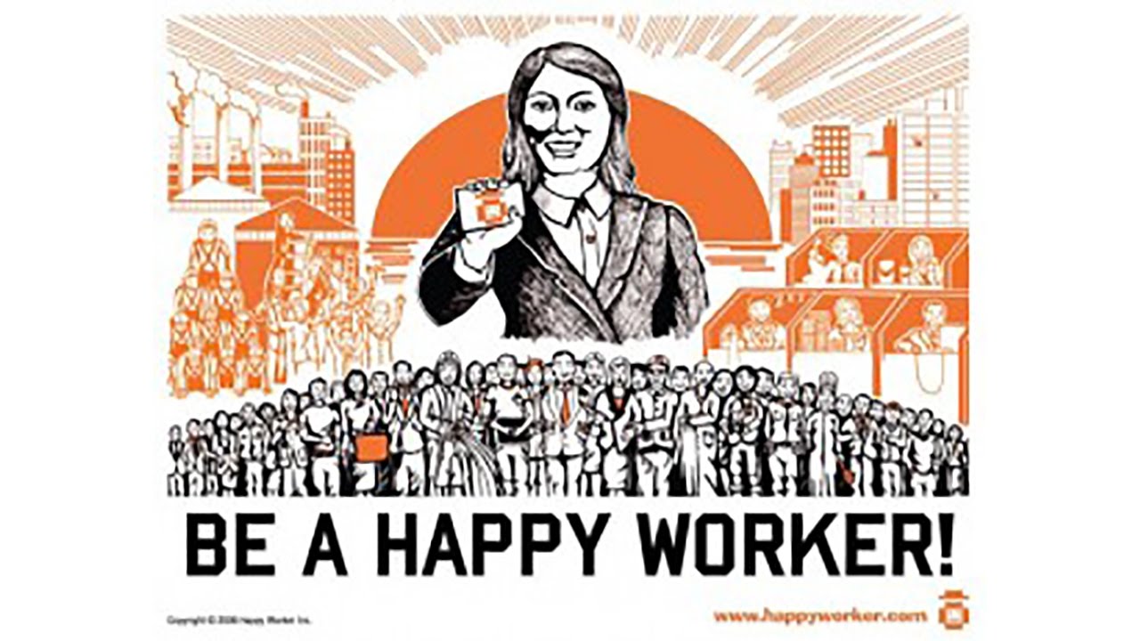 A Happy Worker is a Productive Worker - YouTube