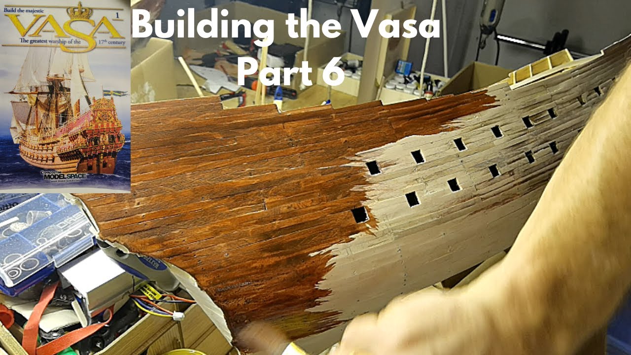 How to Varnish your Model Ship - Part 6 The Vasa Model | Eggsters Model ...