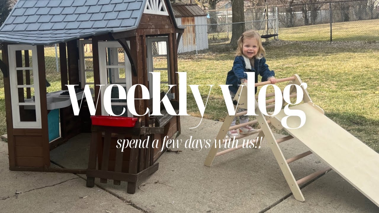 vlog: happy family time + first time back at yoga + lots of ...