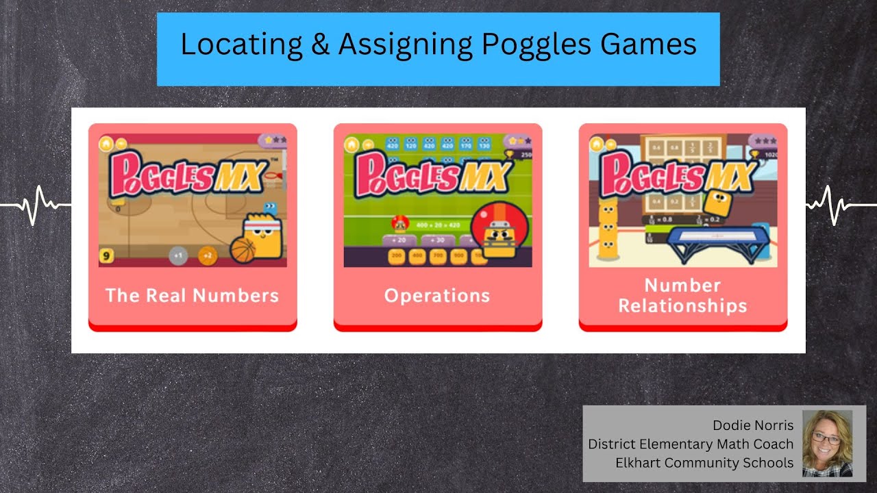Locating and Assigning Poggles Games - YouTube