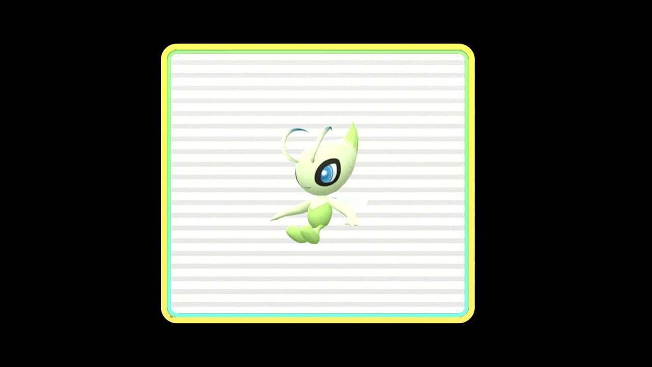 Pokémon Luminescent Platinum Celebi Encounter Youtube