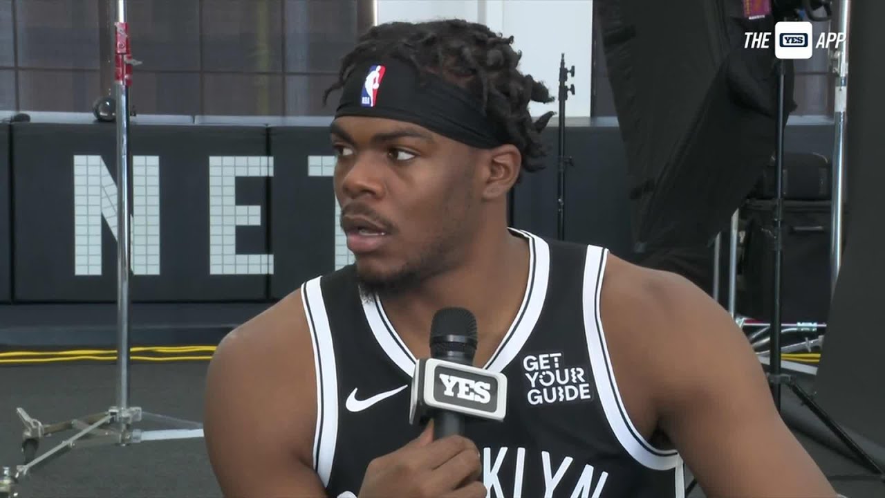 Day'Ron Sharpe 2024 Nets Media Day - YouTube