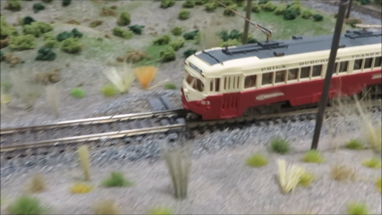 Tom Lederer's HO Trolley Modules 2017 - YouTube