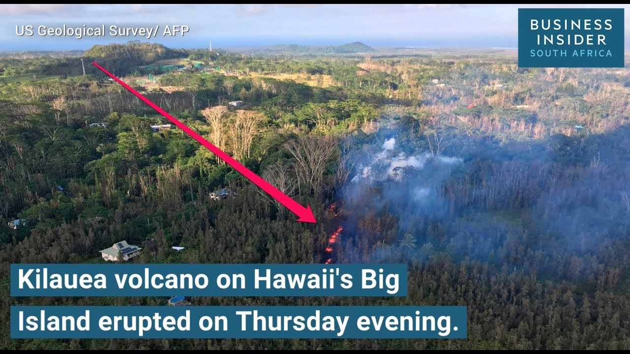 Dramatic Video Shows Lava Bursting From the Ground in a Volcano ...