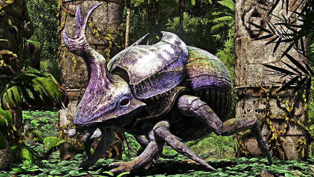 ARK Survival Evolved Taming the BIGGEST PRIME BUG BEETLE EVER !! Ep-39 ...