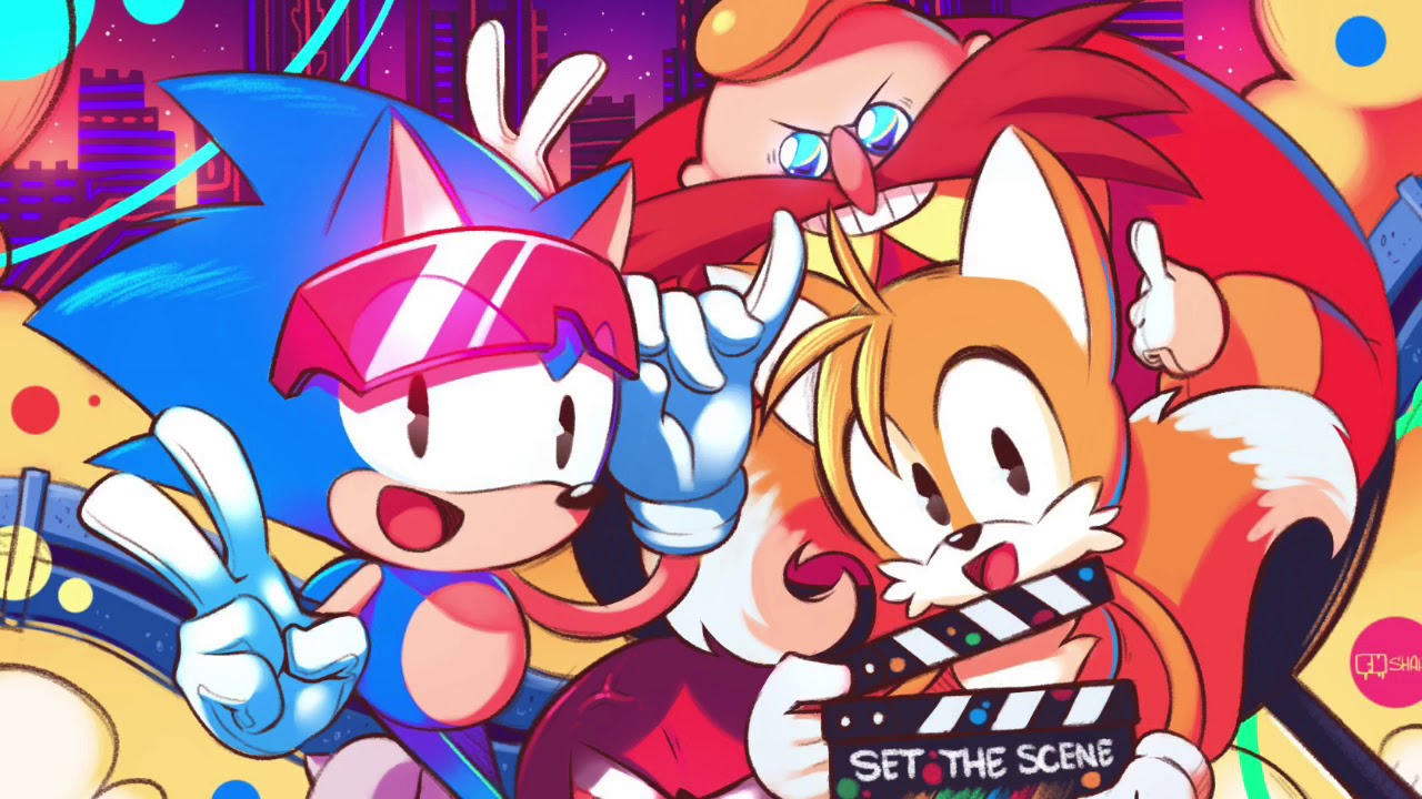 Sonic Mashup - Studiopolis with Lyrics - YouTube