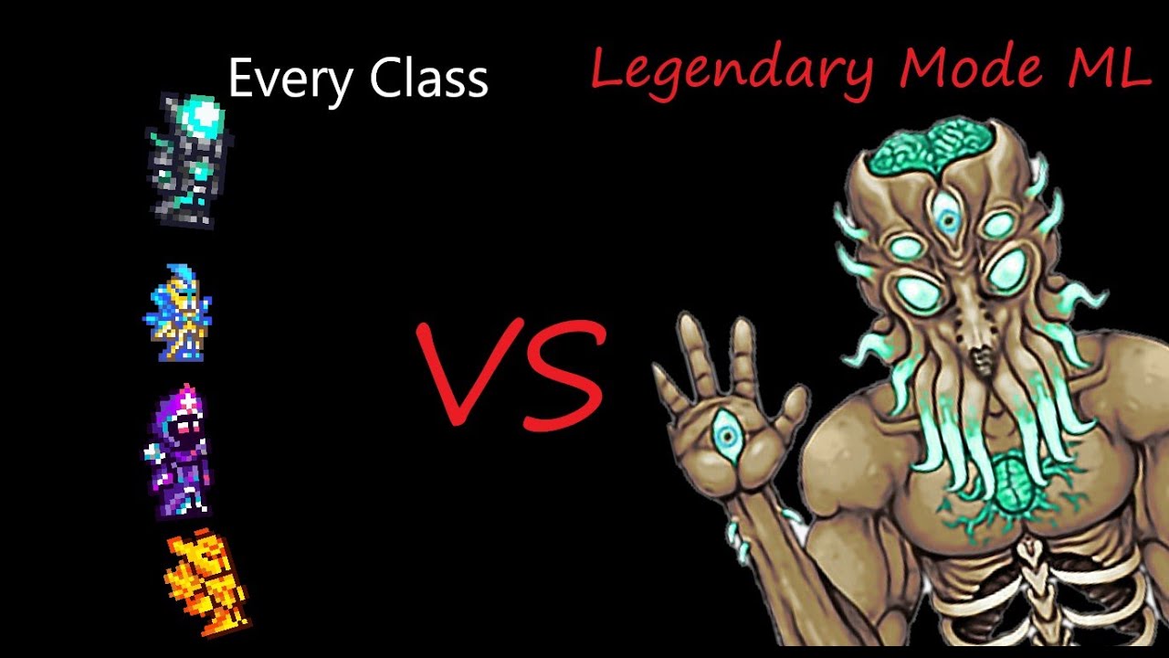 Testing every endgame class agents legendary mode moon lord - YouTube