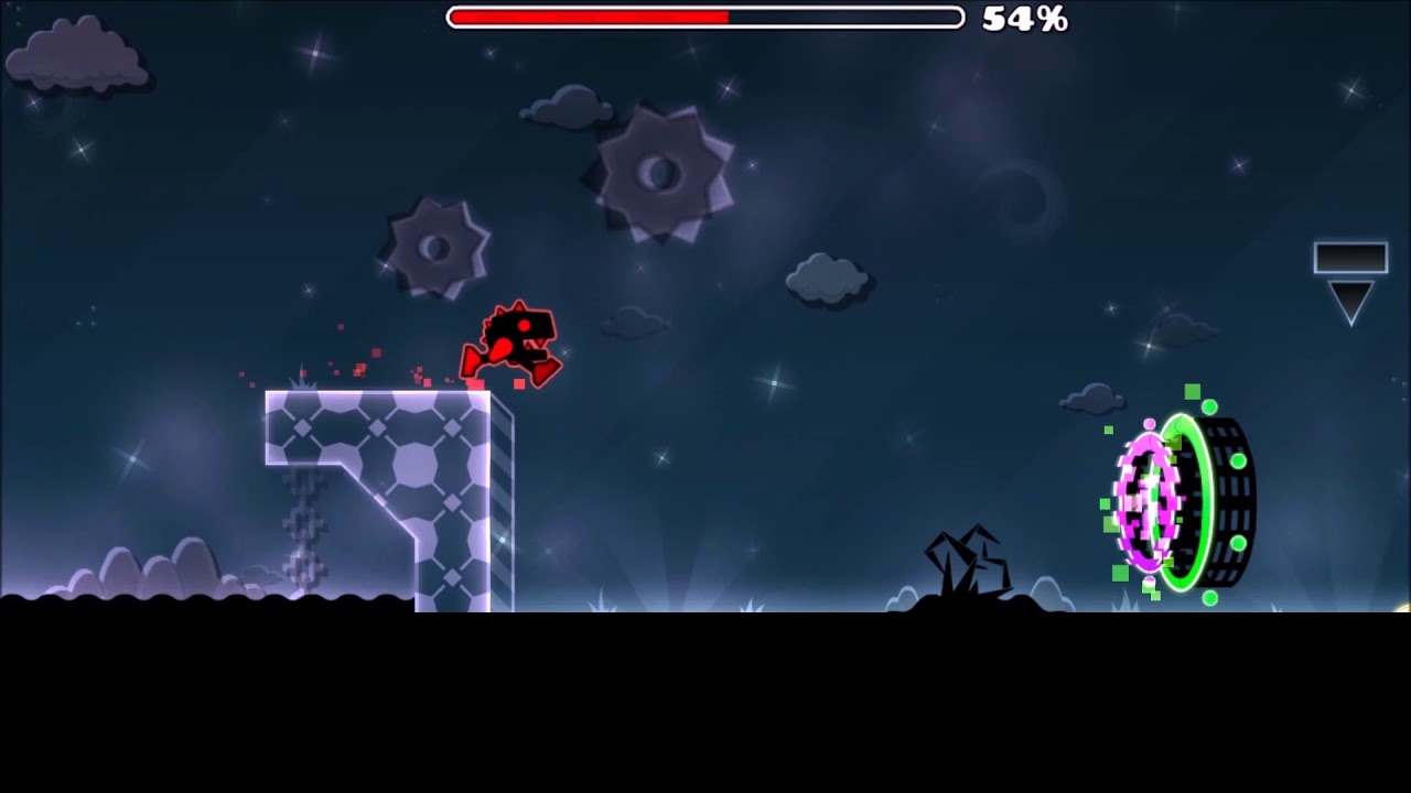 Geometry Dash Amplification Ice Gauntlet - YouTube