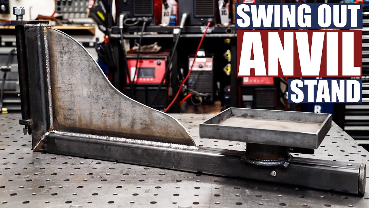Swing Out Anvil Stand | JIMBO'S GARAGE - YouTube