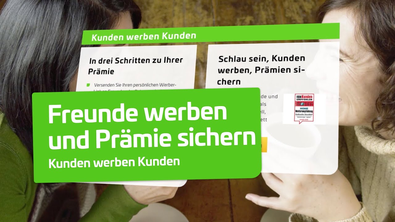 Kunden werben Kunden – Freunde werben und Vorteile sichern | Stadtwerke ...