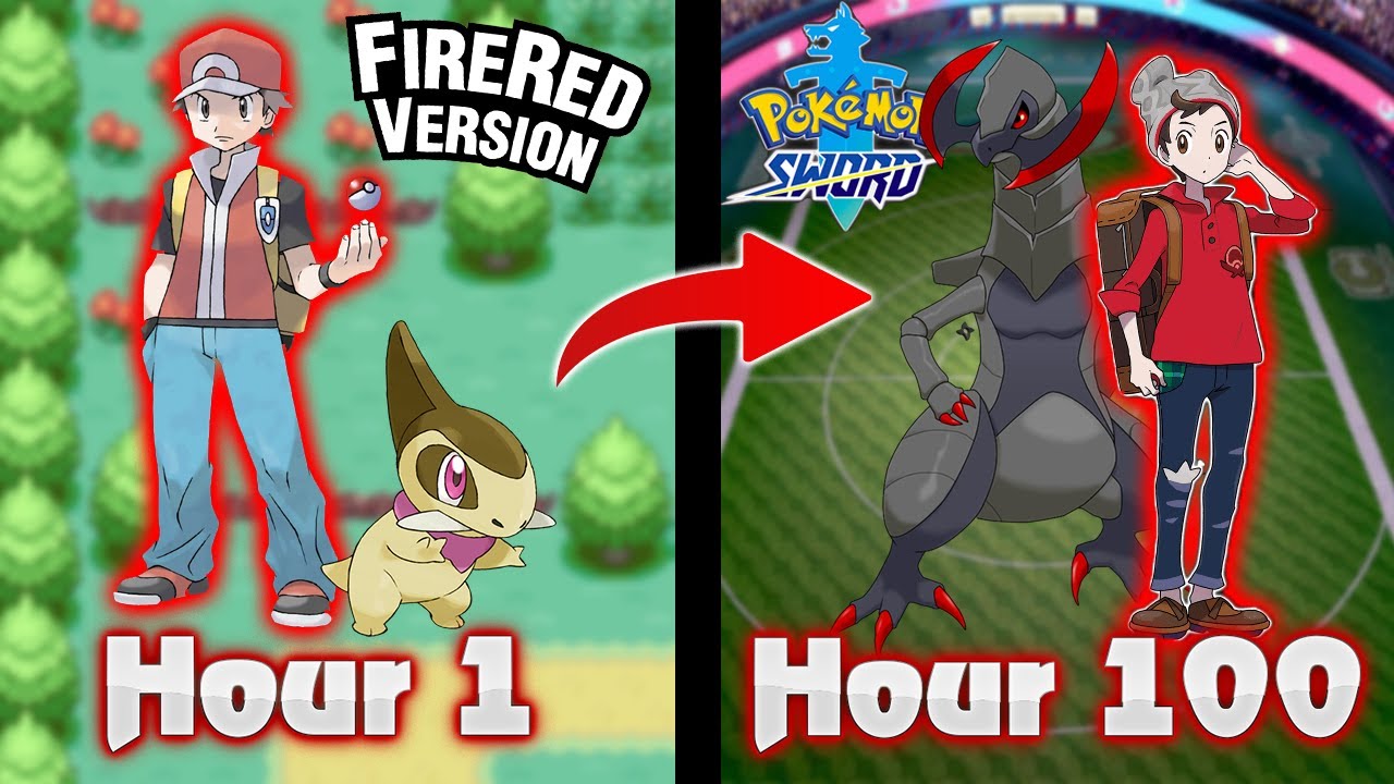 Can I Beat Every Pokemon Game in 100 Hours? - YouTube