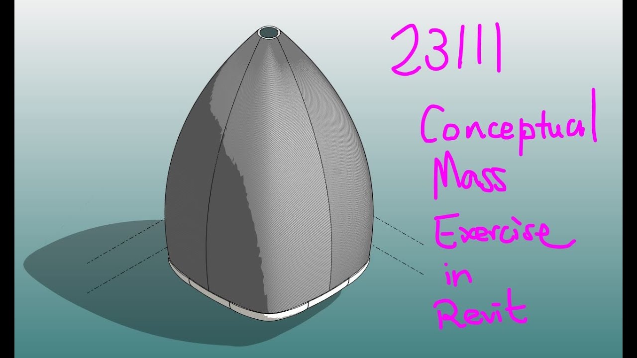 23111 - Mass Exercise in Revit - YouTube