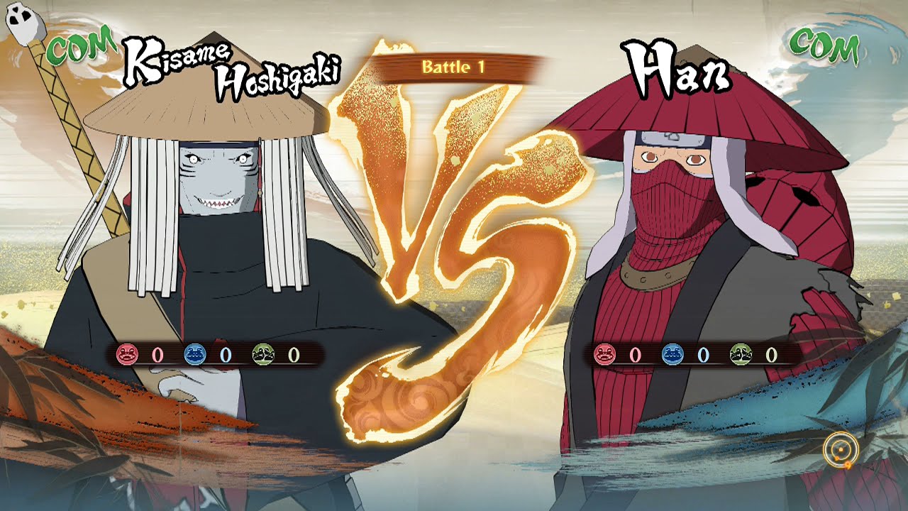 Naruto Shippuden Roshi Vs Kisame