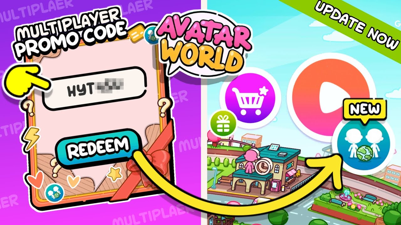 5 PROMO CODES FOR MODE ACTIVATION MULTIPLAYER // HAPPY GAME WORLD ...