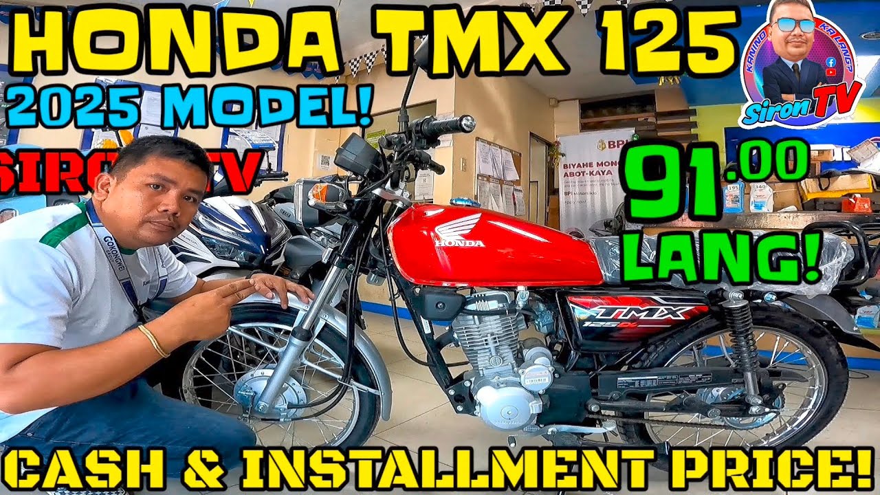 2025 | HONDA TMX 125 | UPDATED PRICE CASH & INSTALLMENT - YouTube