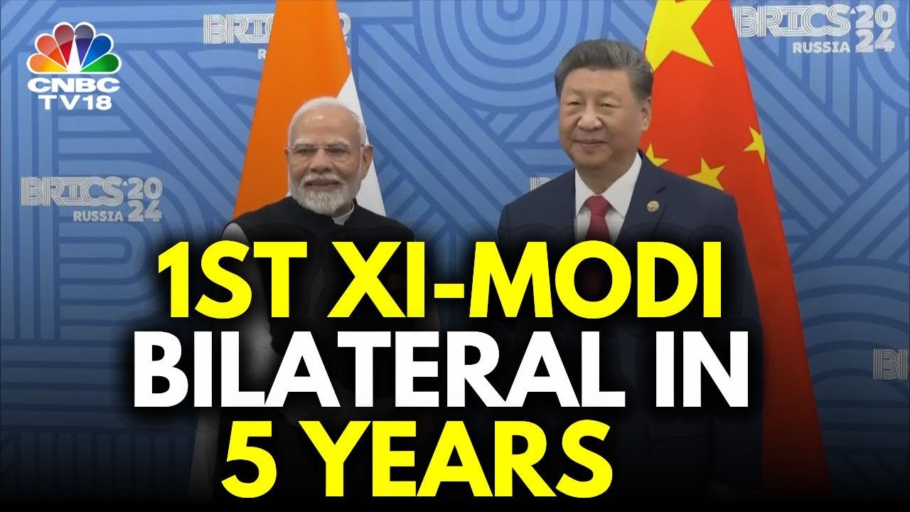 PM Modi & Chinese President Xi Meet For First Formal Talk In 5 Years ...