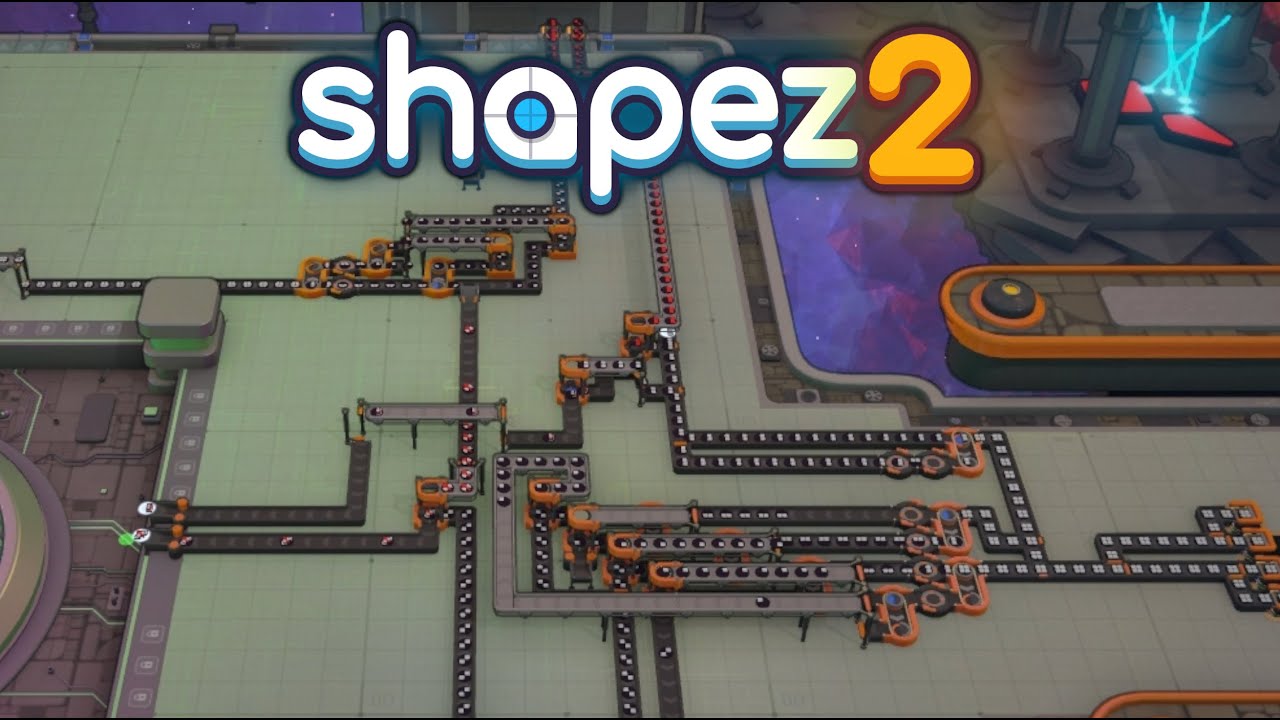 Shapez 2 - Demo - 4 - Jetzt auch mit Farbe [German/Deutsch] - YouTube