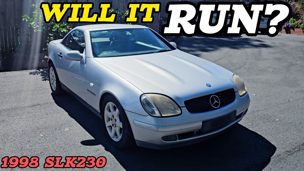 Can the cheapest SLK be fixed? The previous owner gave up on it. - YouTube