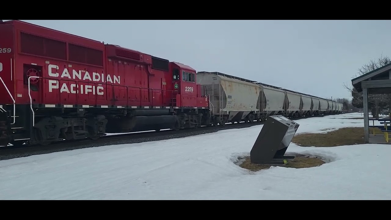 3042, 2264, 2259 returning for nephton to havelock. - YouTube