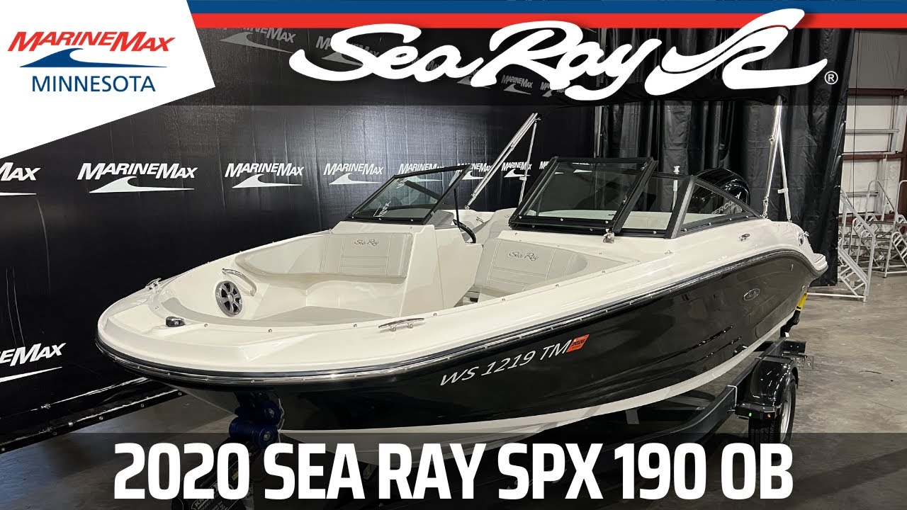 2020 Sea Ray SPX 190 Outboard | MarineMax Rogers - YouTube