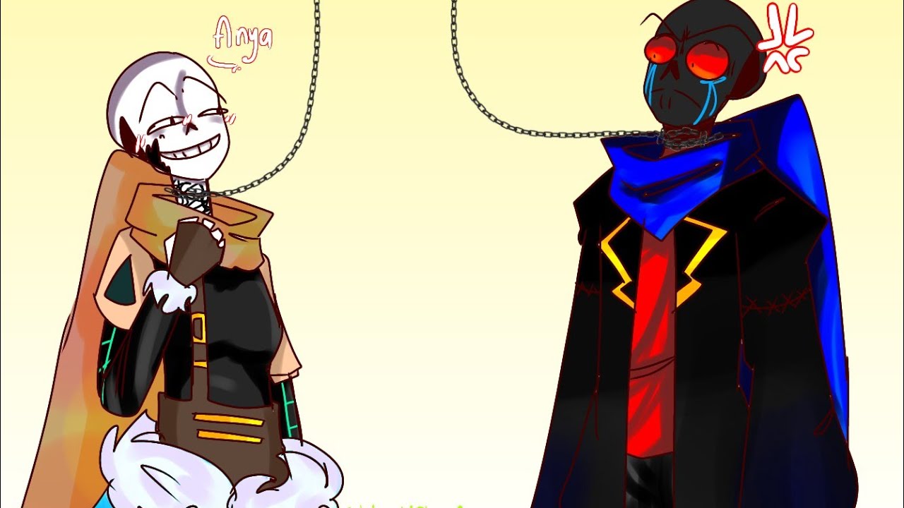 iron chain around the neck || Ft.Errink Error x ink || Undertale Au ...
