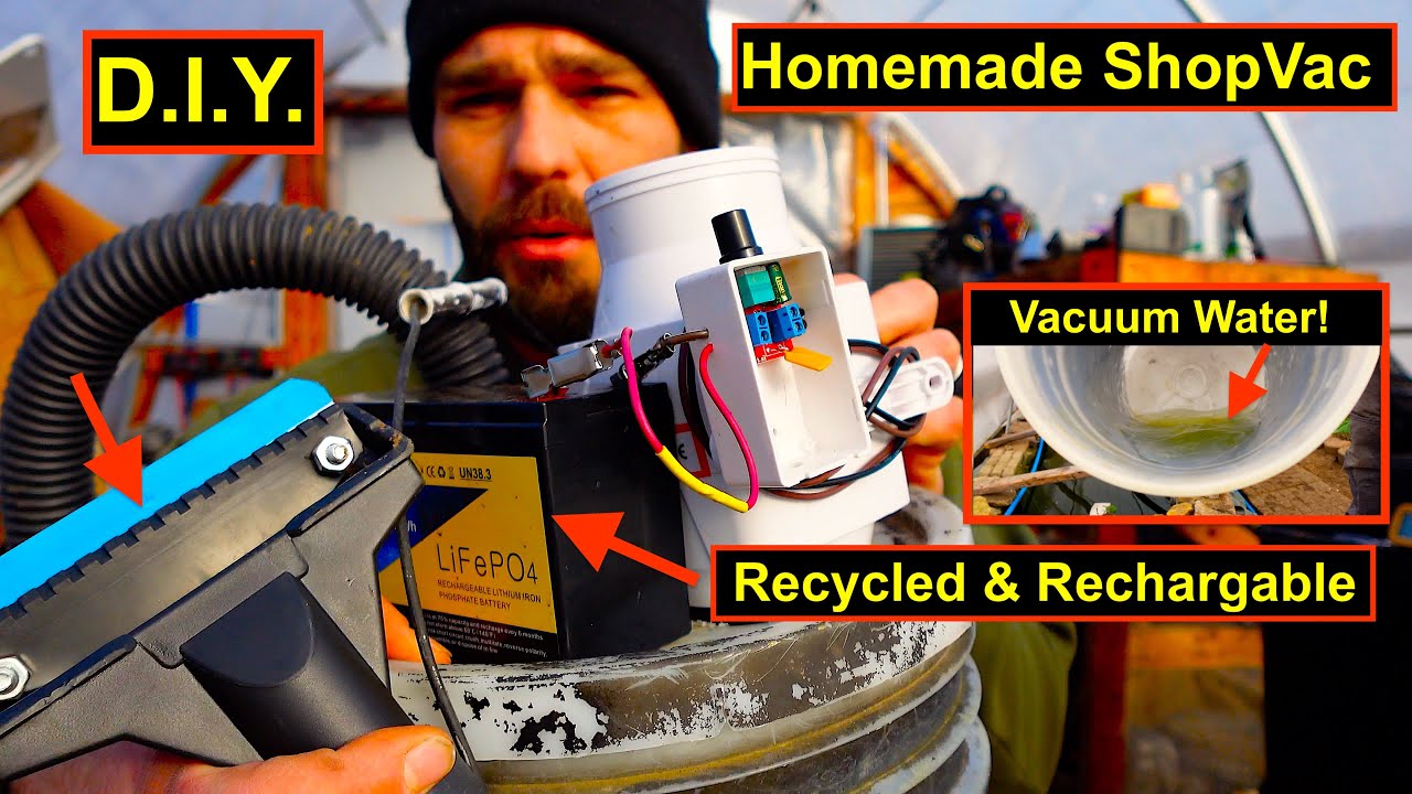 Man Builds DIY Wet Vac For Greenhouse Use - Moisture & Humidity ...