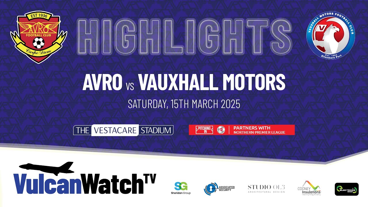 Highlights Avro FC v Vauxhall Motors (15 3 25) - YouTube