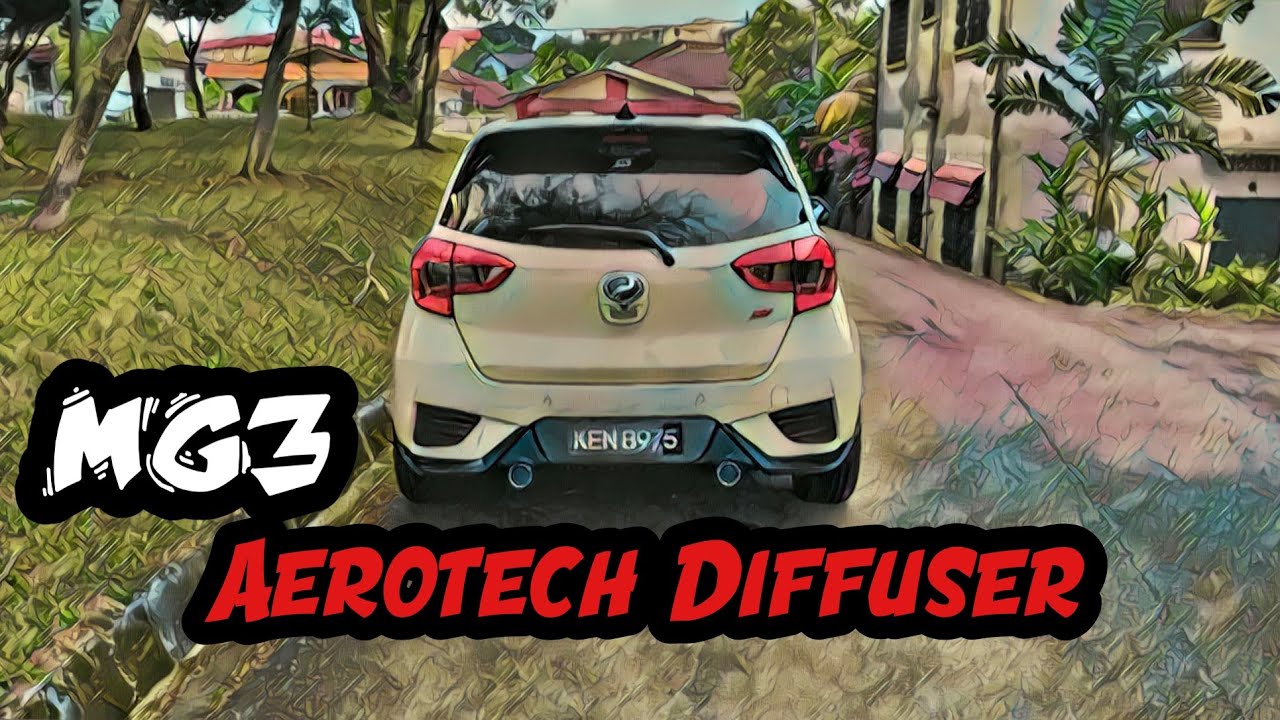 Myvi G3 - Aerotech Diffuser (Shopee Sale 8/8) - YouTube