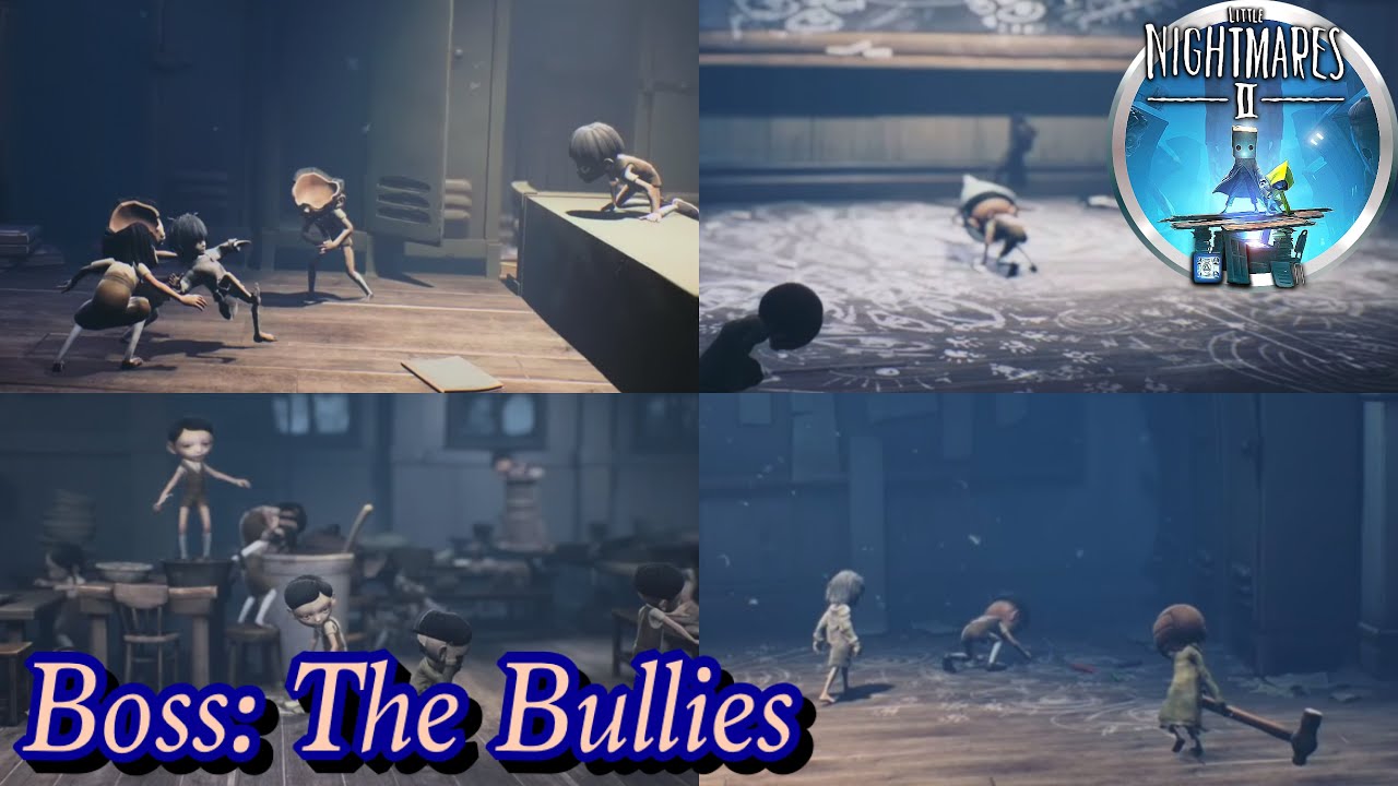 Little Nightmares II - The Bullies Boss Fight - YouTube